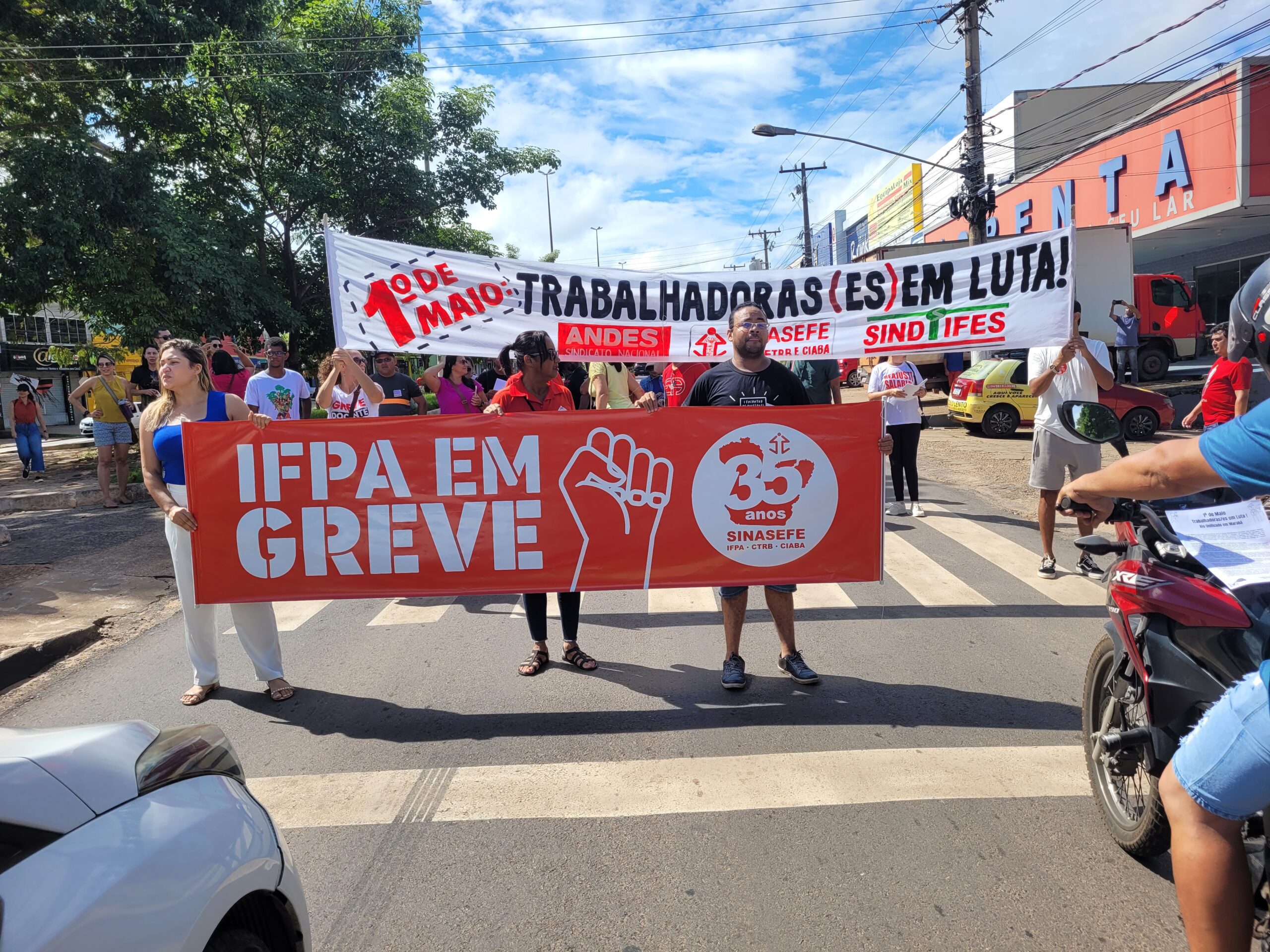 PA: Protesto no 1° de maio levanta símbolo de classismo e ...